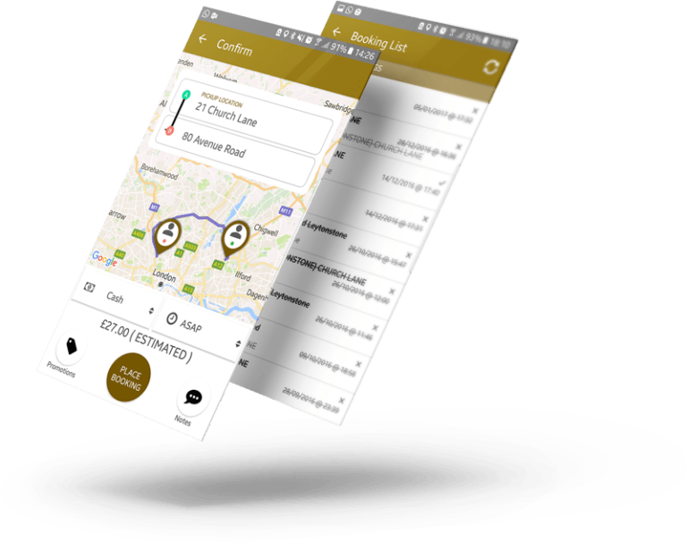 Corporate Account | Priority Minicab Booking - Goldline Cars