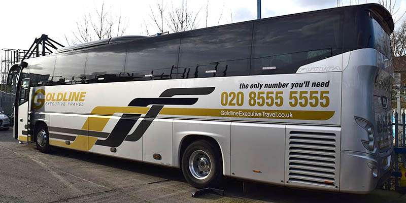 Coach Hire London - Executive Coach Hire - Goldline